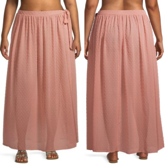 Time and Tru | Swim | Nwt Time And Tru Swiss Dot Skirt Cover Up Old ...